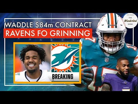 BREAKING: WR Jaylen Waddle gets a 3 year/84 million dollar contract and ...