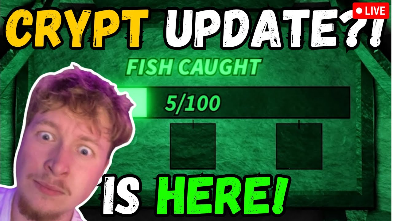 🔴 *LIVE* NEW CTHULHU CRYPT UPDATE IN ROBLOX FISCH! #fisch - YouTube