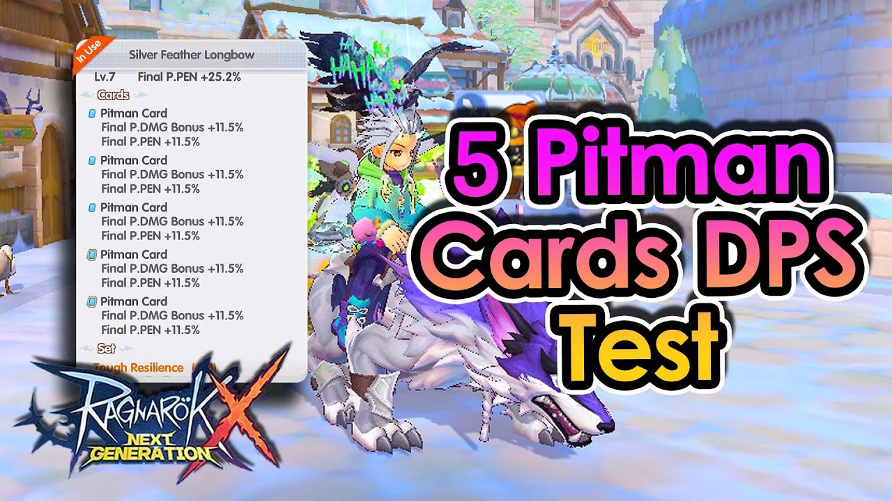 [ROX] 5 Pitman Card DPS Test. Windhawk Pen Build | King Spade - YouTube
