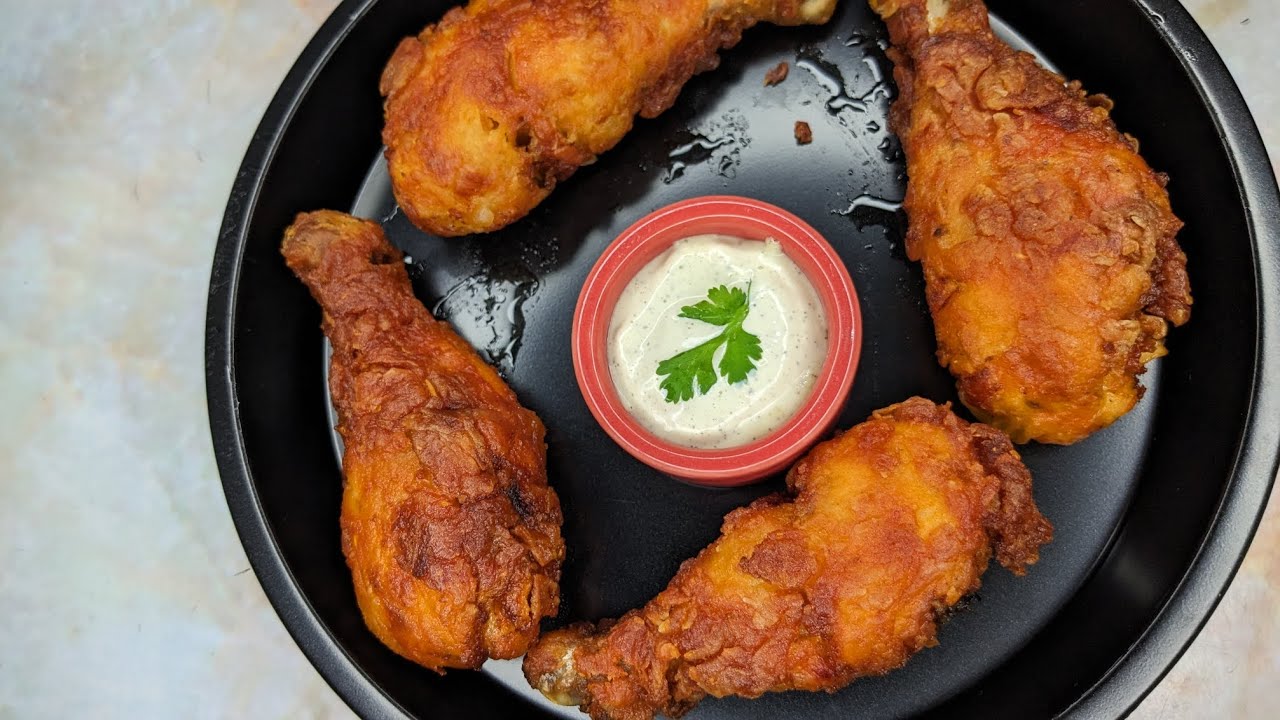 Hot Crispy Chicken Fry Recipe | #viralvideo #chicken - YouTube