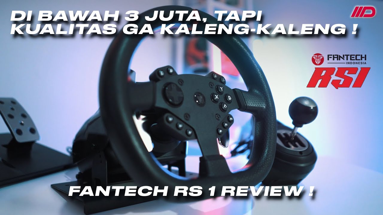 Fantech RS1 Review | Akhirnya Ada Steering Wheel Yang Terjangkau Dan ...