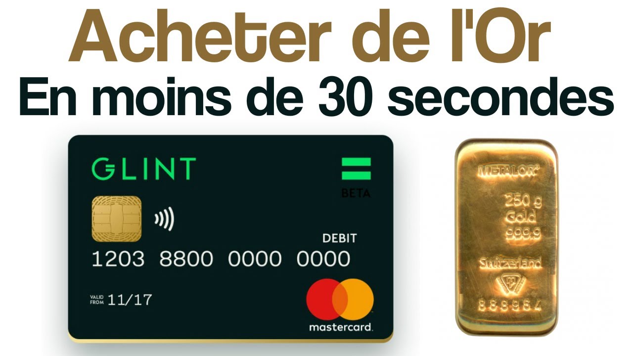 Comment acheter de l'Or en moins de 30 secondes - YouTube