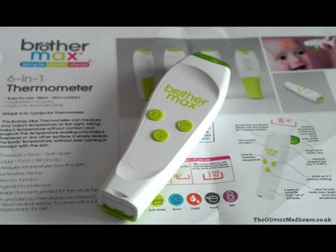 Brother Max 6-in-1 Thermometer - YouTube