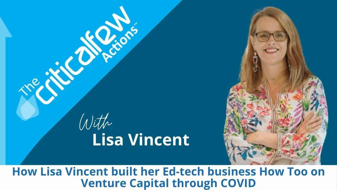 CFA02 F Lisa Vincent: How she built her Ed-tech business How Too on ...