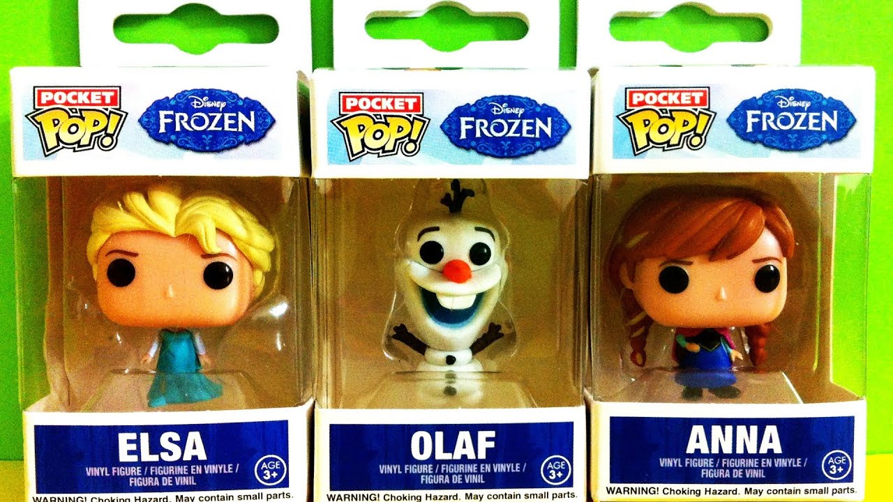 Disney FROZEN Mini FUNKO POPS Pocket pops Queen Elsa Princess Anna and ...