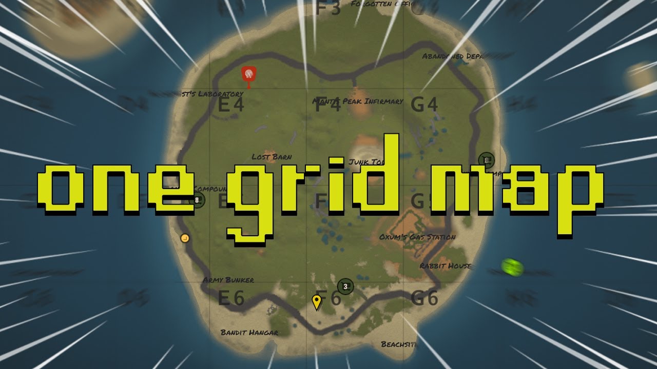Карта One Grid Rust