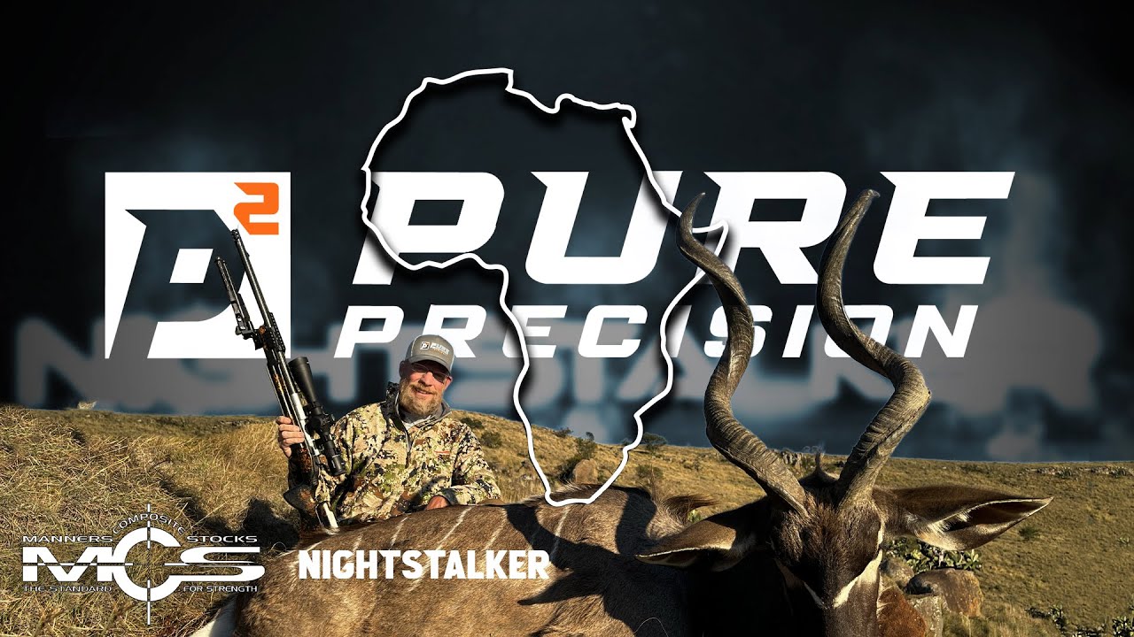 All New Manners Nightstalker Composite Stock in Action - African Kudu ...