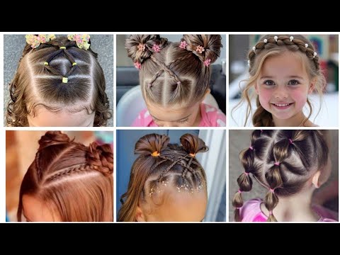 🌼 Cute Baby Girl Hair Design Images | Easy & Simple Styles - YouTube