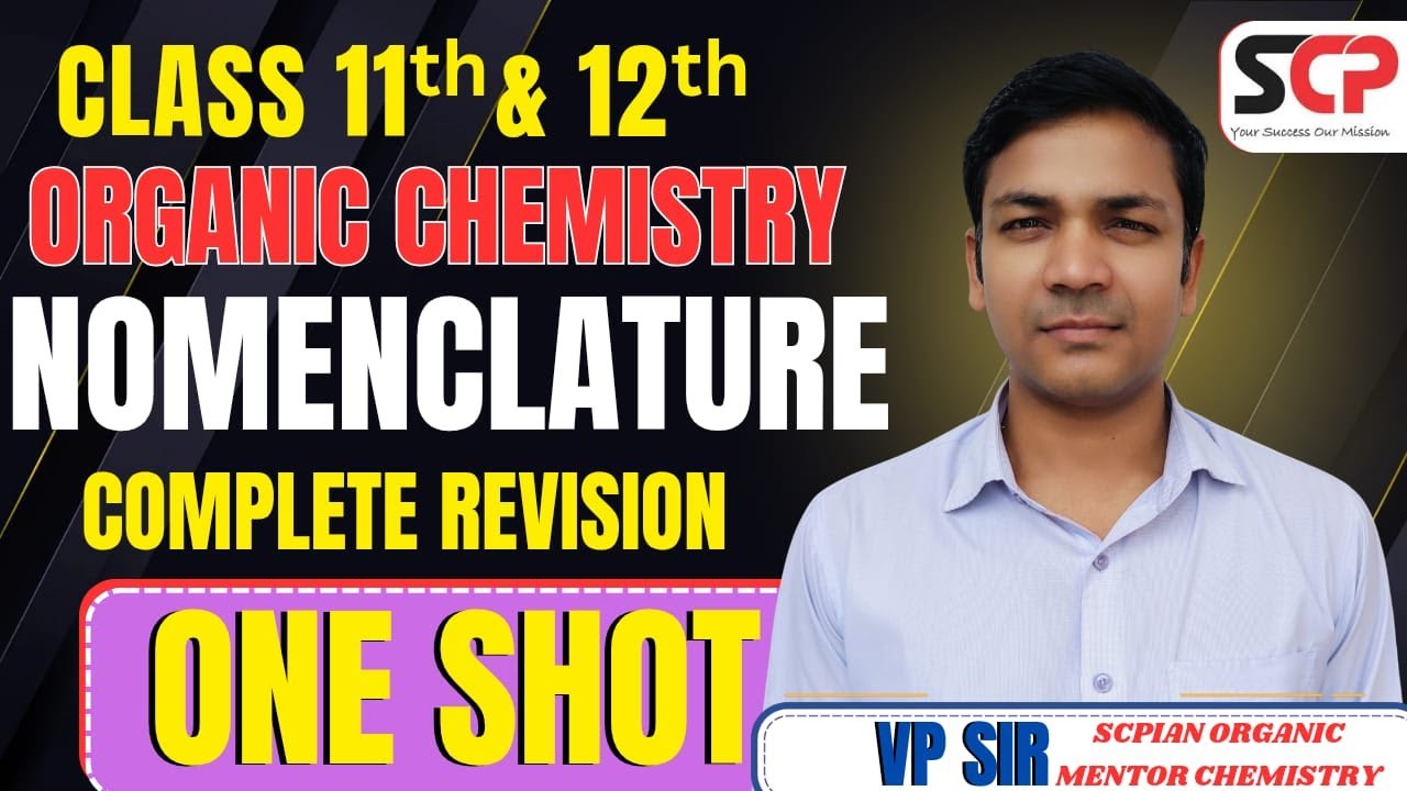 Nomenclature Complete Revision Class 11th & 12th | Nomenclature Class ...