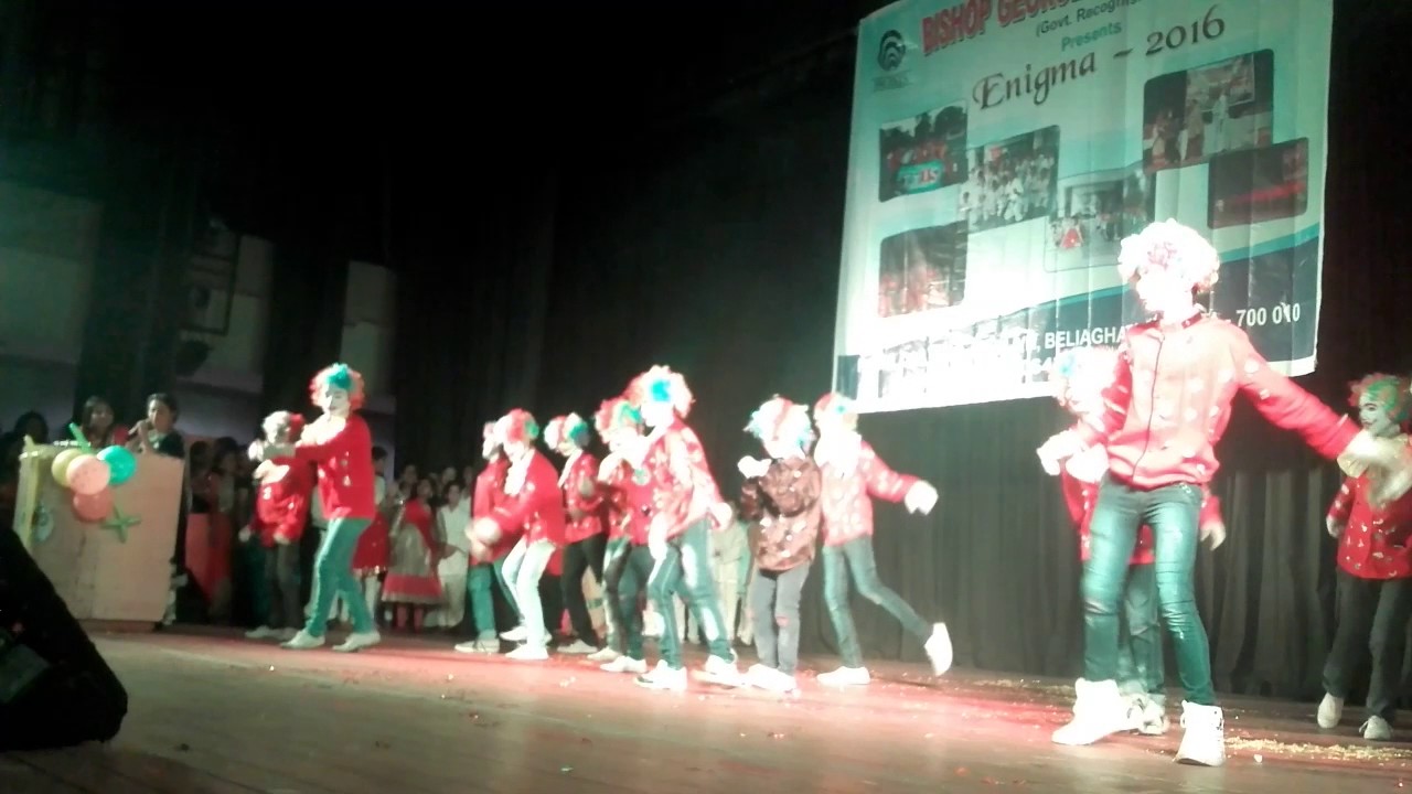 bishop george misson school stage program in ezcc in Saltlake - YouTube