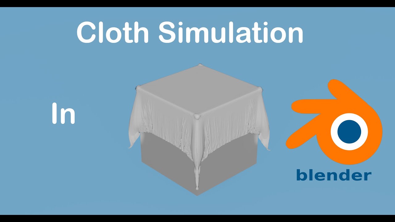 3D Cloth simulation - YouTube