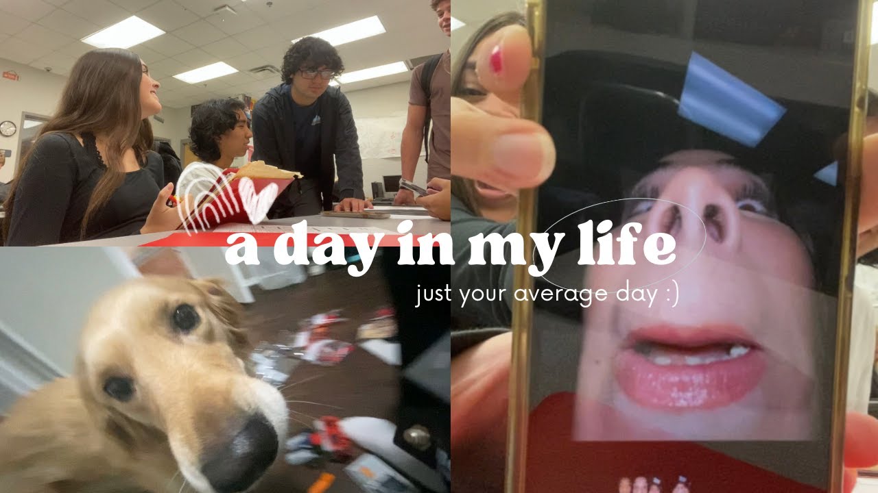 a day in my life! (pretty average) - YouTube