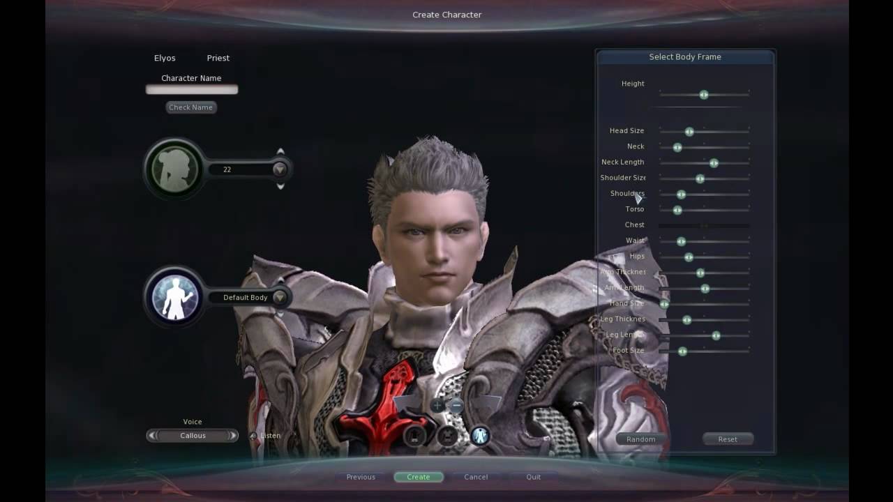 Aion Character Creation - YouTube