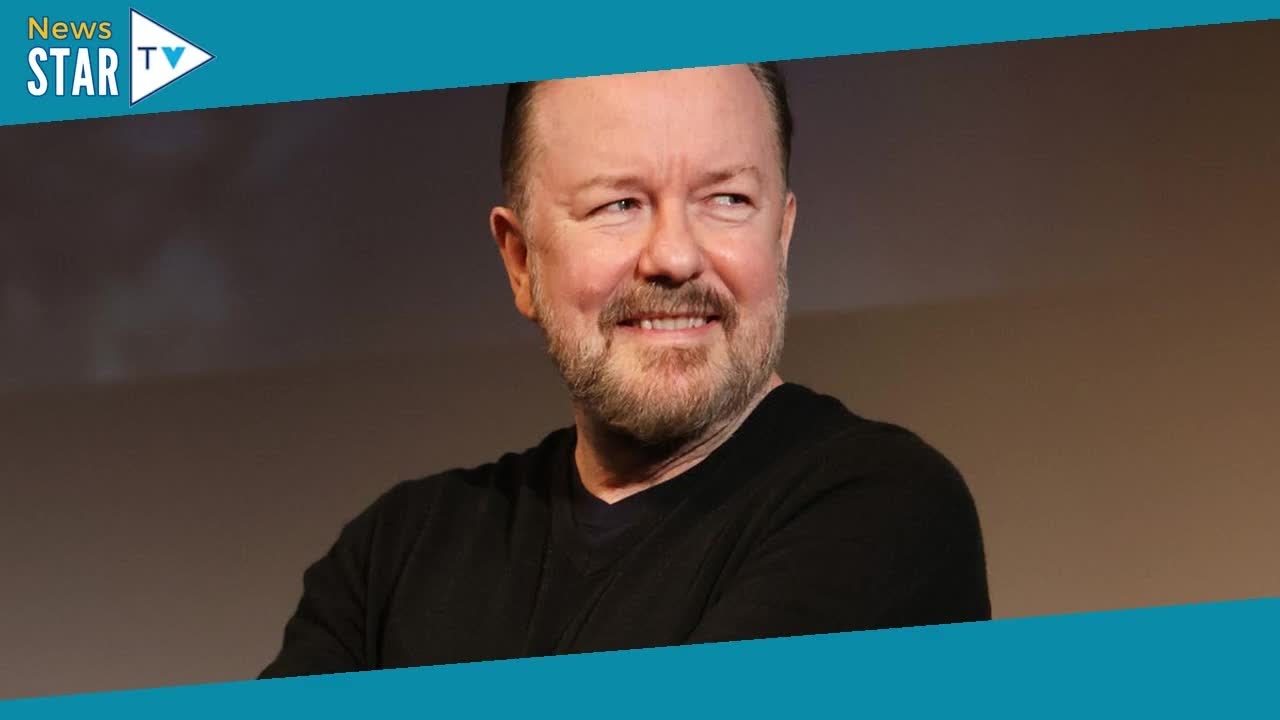 Ricky Gervais' unrecognisable in unearthed snaps from surprising pop ...