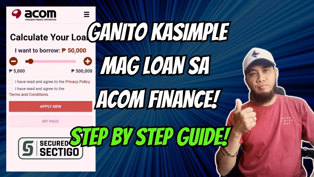 LEGIT BA ANG ACOM FINANCE? REVIEW AT FULL STEP BY STEP GUIDE FOR ACOM ...