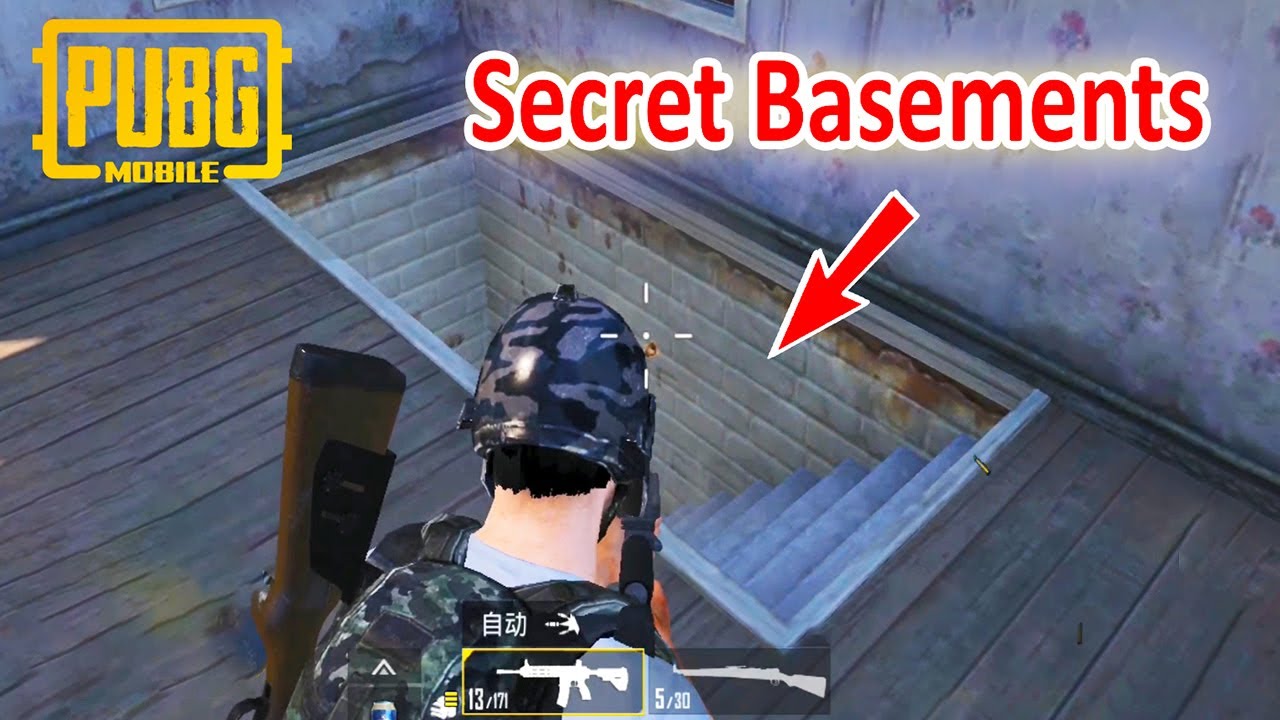 Pubg Mobile Secret Basements On New Erangel 20 Map Youtube