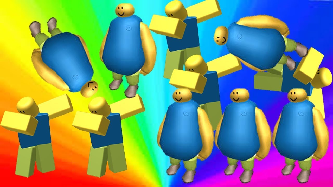 ROBLOX.. NOOB VILL!!!!!! So many Noobs!!!!! - YouTube