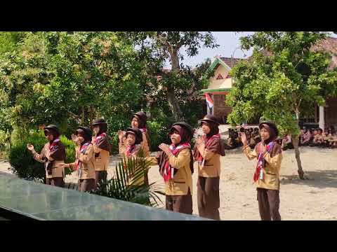 Juara 1 Yel - yel Pramuka SD Putri Tingkat Kecamatan 