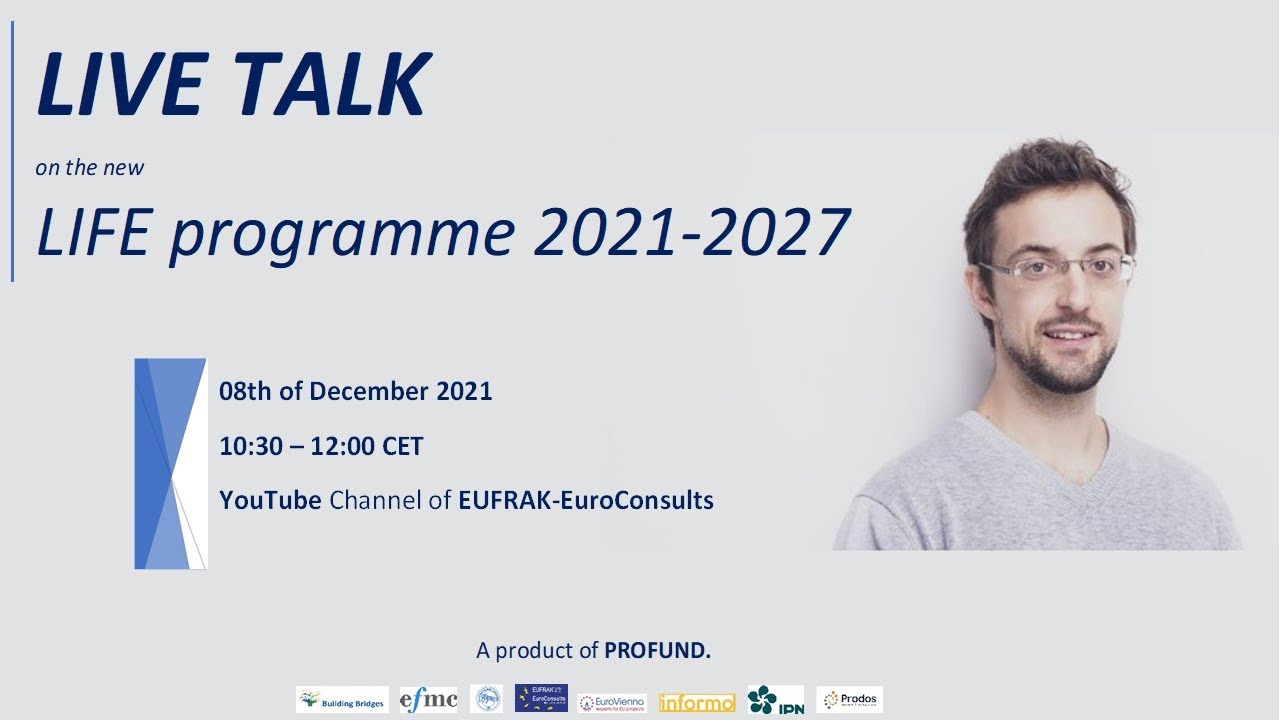 LIVE TALK - The EU LIFE programme 2021-2027 - YouTube