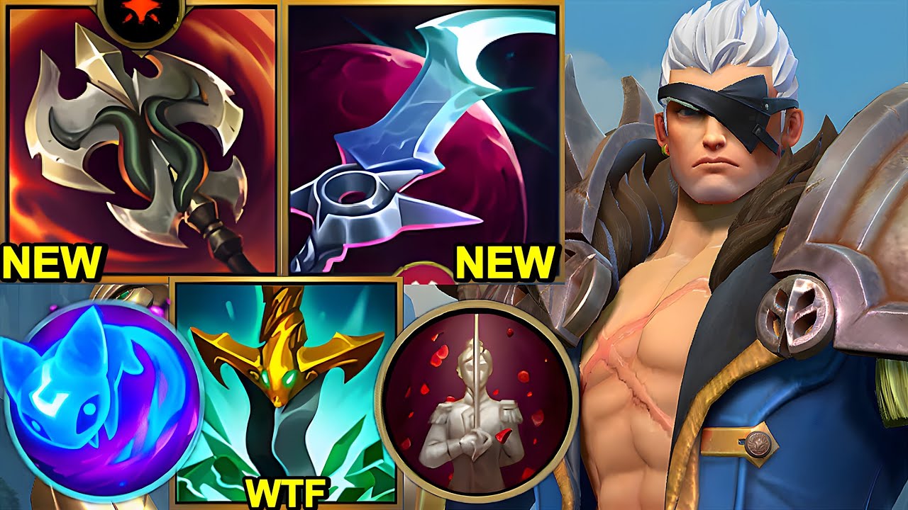 Wild Rift China Garen Top - New Aery & Ravenous Hydra One Shot GAREN ...