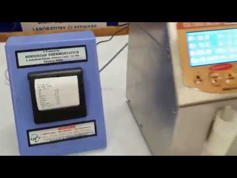 ultrasonic milk analyzer - how ultrasonic milk analyzer works - YouTube