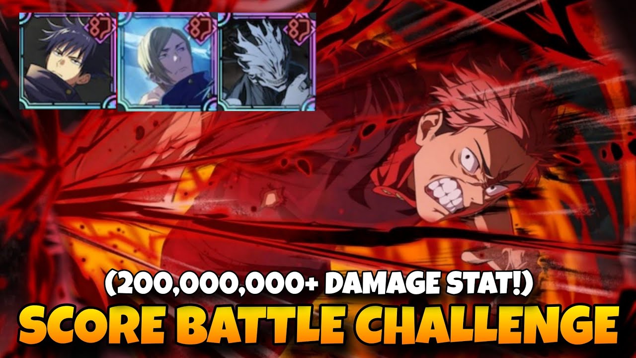 OVER 200 MILLION SCORE BATTLE WITH 120% YUJI! | JJK Phantom Parade ...
