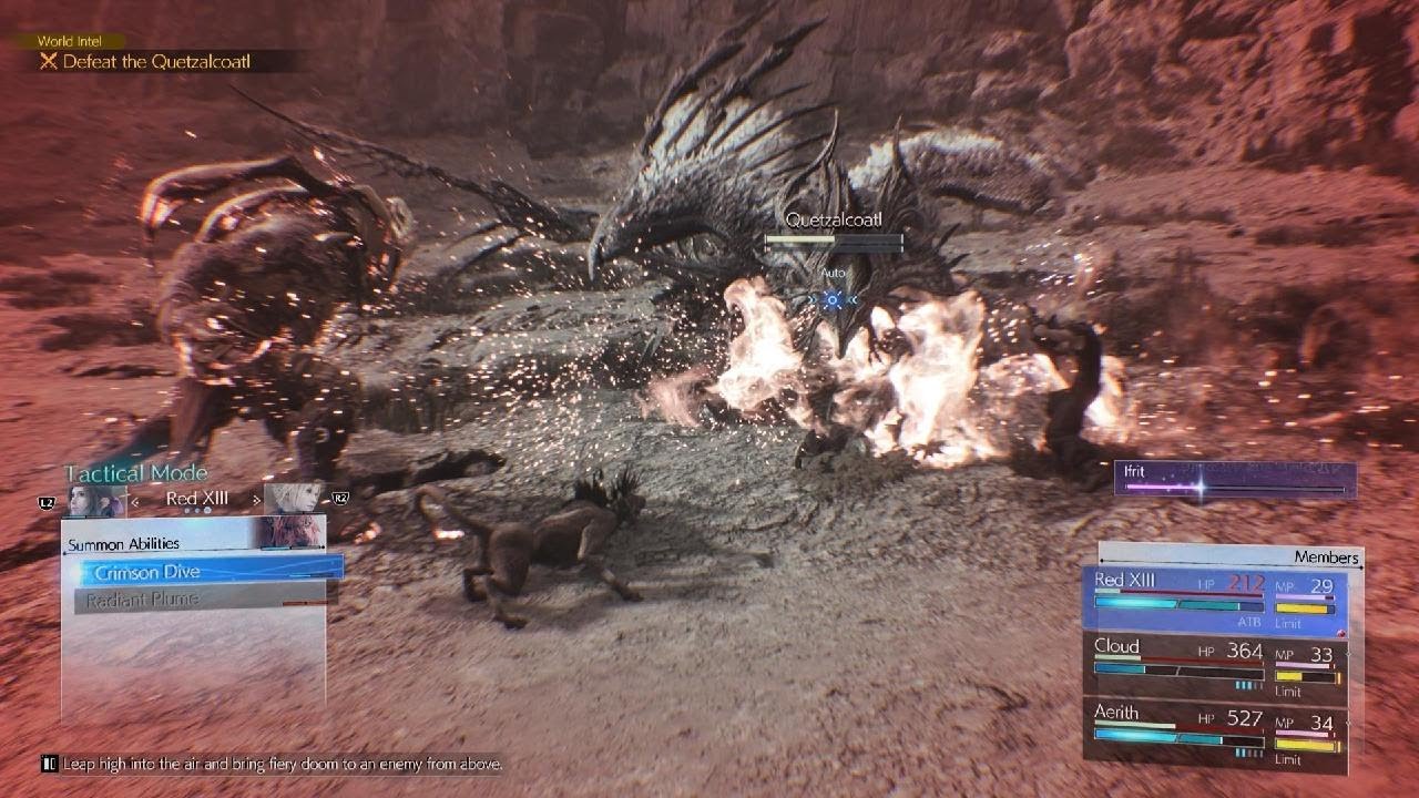 FINAL FANTASY VII REBIRTH_First mini boss encounter - YouTube