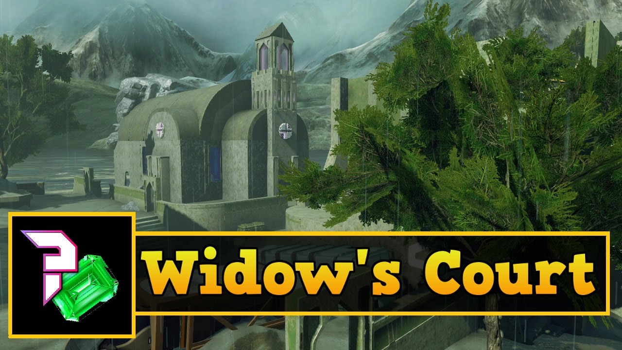 Halo 5 Custom Map - Widow's Court [DESTINY REMAKE] - YouTube