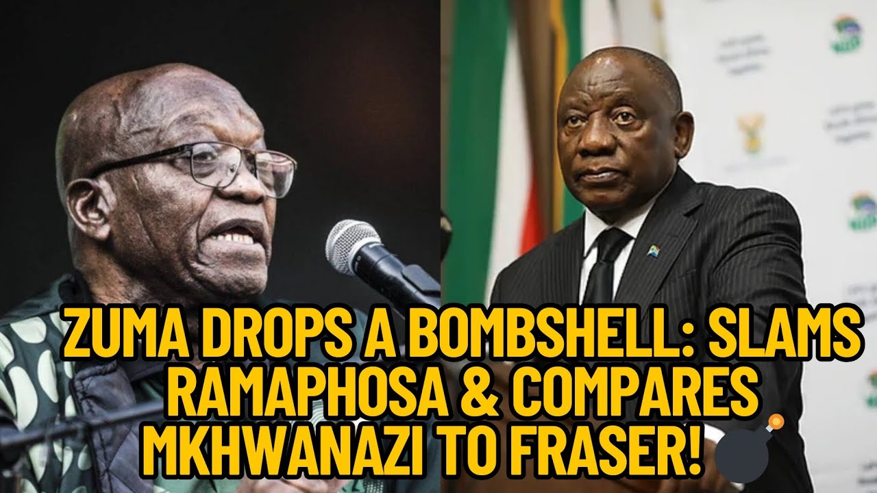 Zuma Strikes Again: Mkhwanazi vs Fraser & Ramaphosa Under Fire! - YouTube