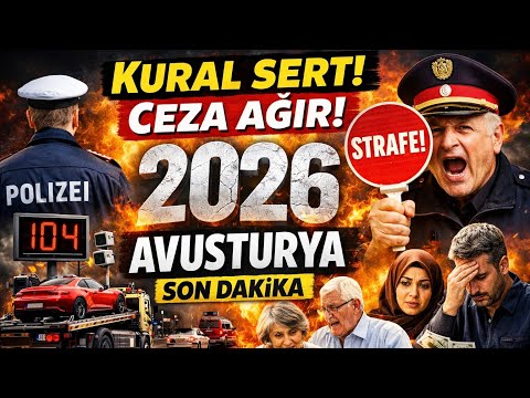 1 Ocak 2026’da Avusturya’da Her Şey Değişiyor! | Trafik, AMS, Emeklilik, Kira, Okul