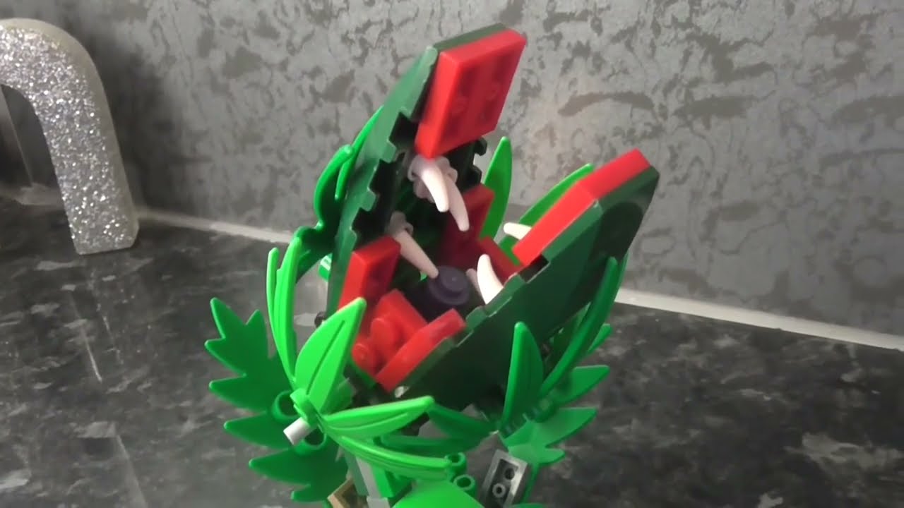 lego Little Shop of Horrors: another custom Audrey-Two that my brother ...