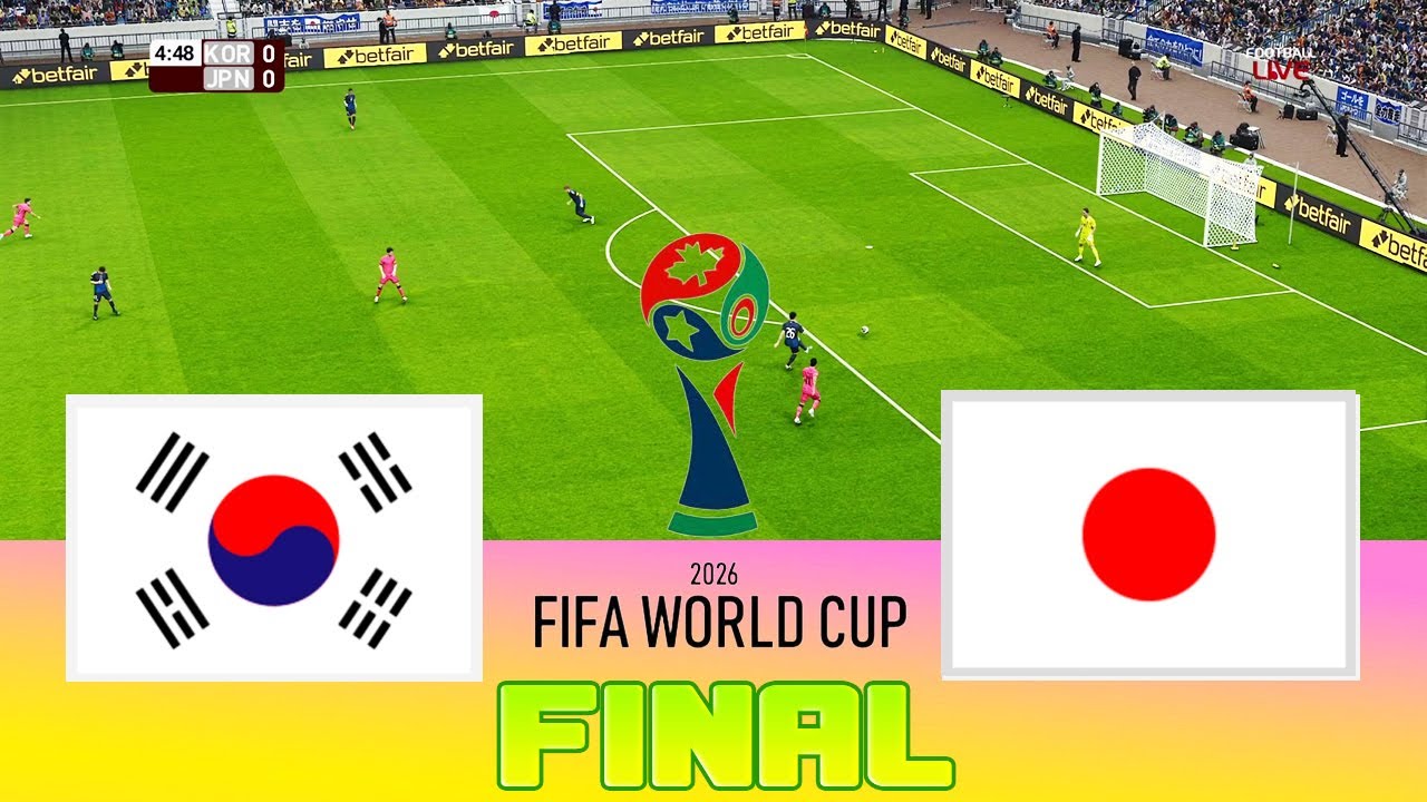 SOUTH KOREA vs JAPAN - Final FIFA World Cup 2026 | Full Match All Goals ...