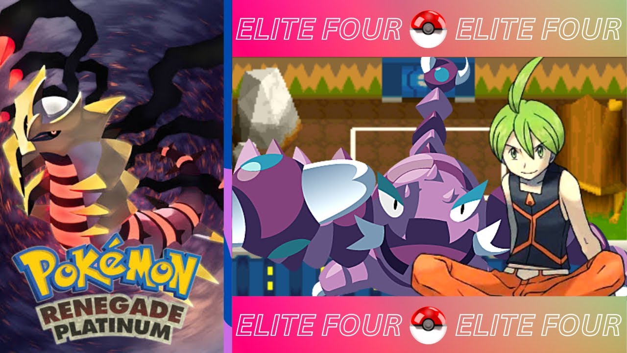 ELITE FOUR AARON BATTLE | POKEMON RENEGADE PLATINUM - YouTube