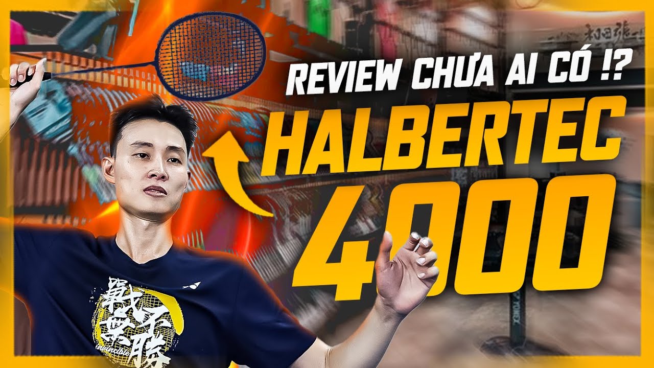 Trải Nghiệm Lining Halbertec 4000 Sớm Nhất! | Dòng Vợt Tầm Trung Của ...