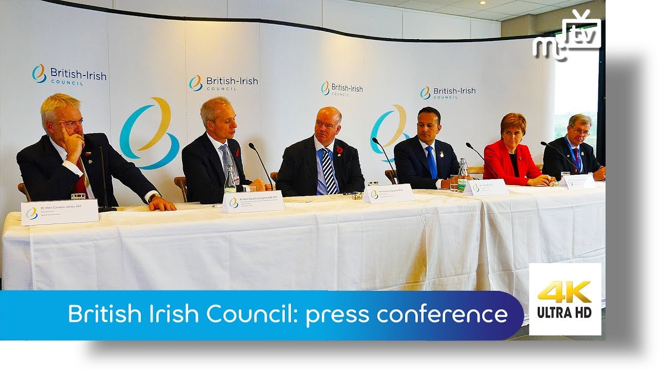 British Irish Council: press conference - YouTube