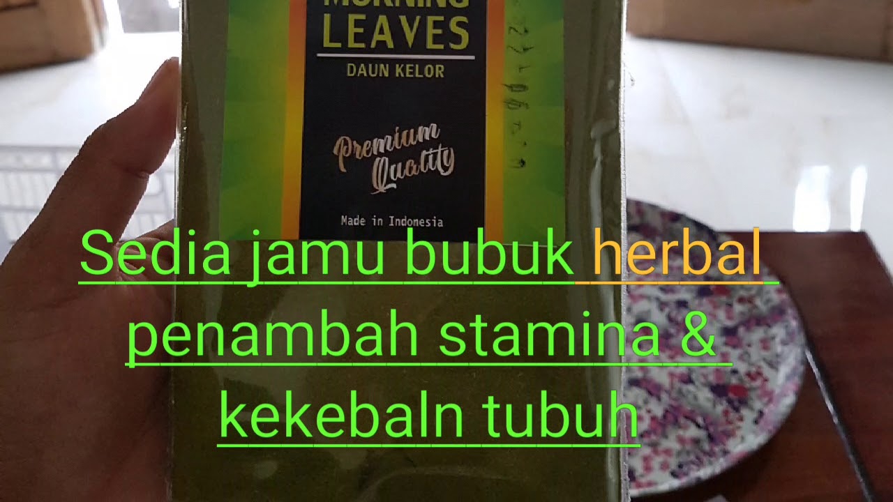 Ready jamu bubuk herbal wa 081556991556 - YouTube