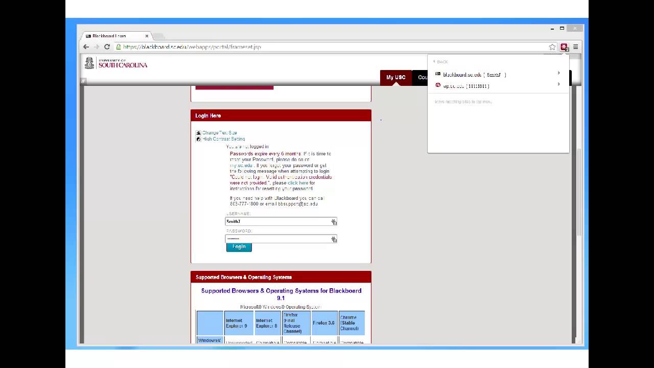 Using Lastpass Youtube