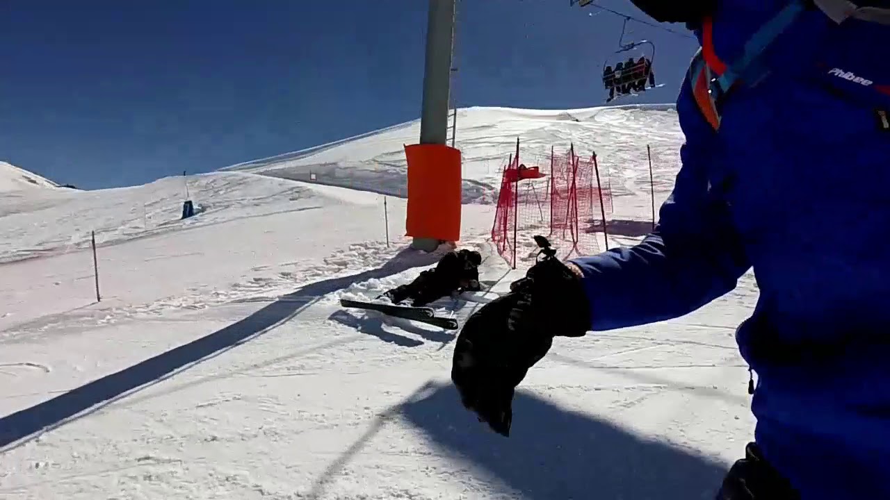 Sled Dogs SnowSkates Valle Nevado - Diablada - YouTube