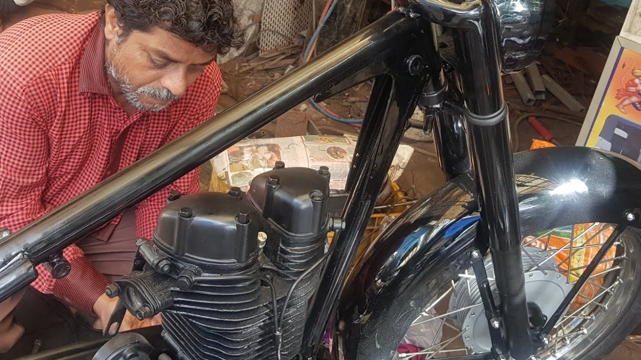 WILL MY ROYAL ENFIELD BULLET THUMP Again. Starting my Bullet for first ...