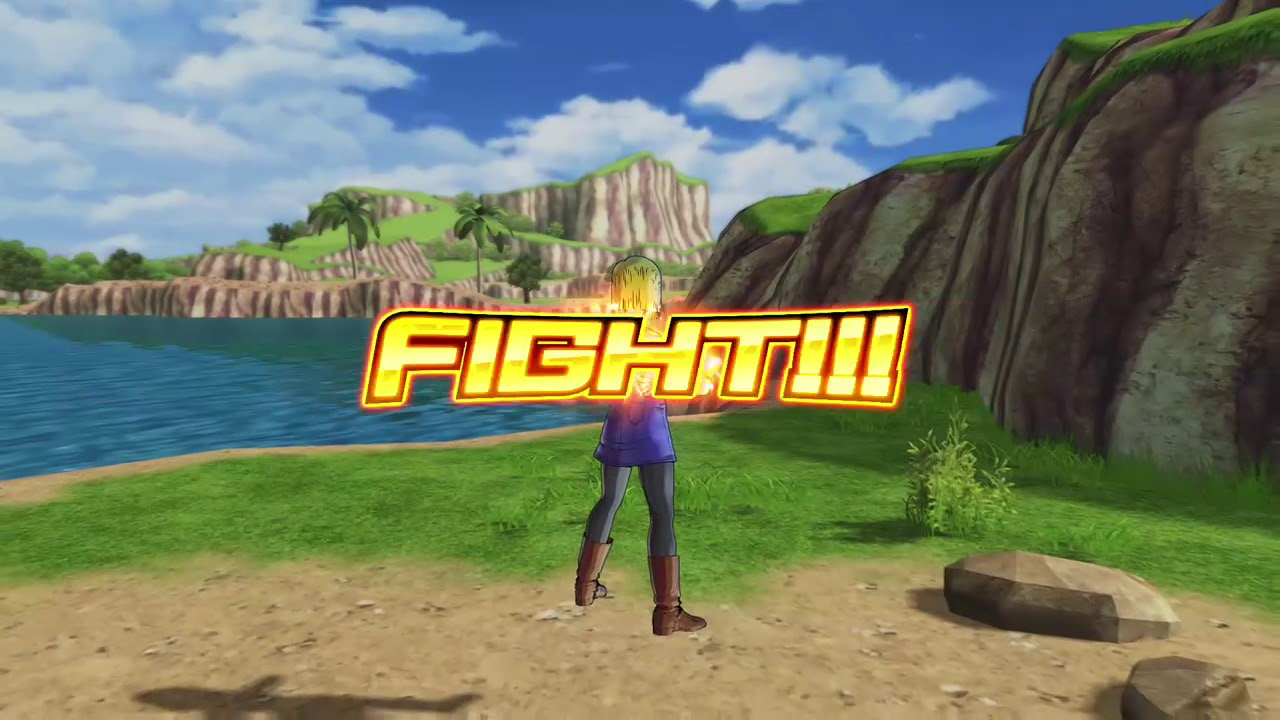 Android 18 breaks vegeta arm - YouTube