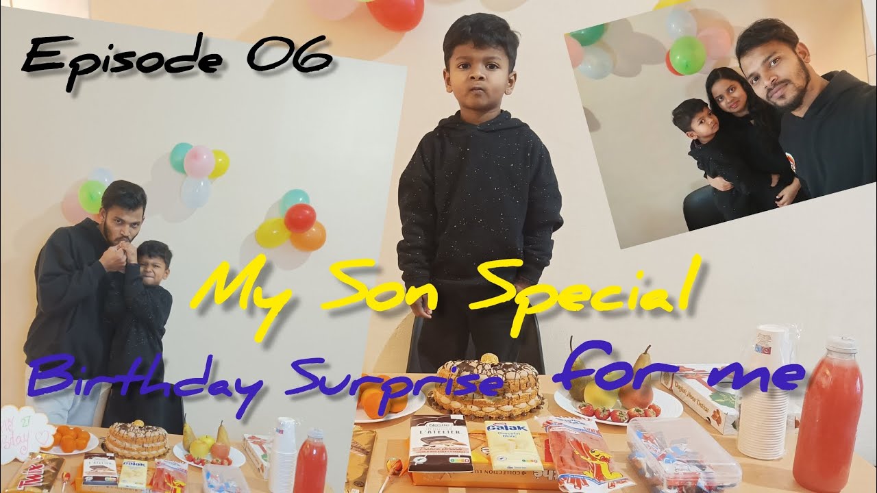 France la 1st Birthday Célébration | My son give Surprise for me ...
