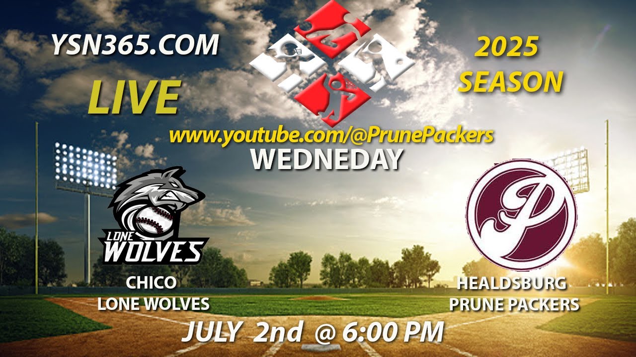 Prune Packers vs. Chico Lone Wolves | 2025 GAME 18 - YouTube