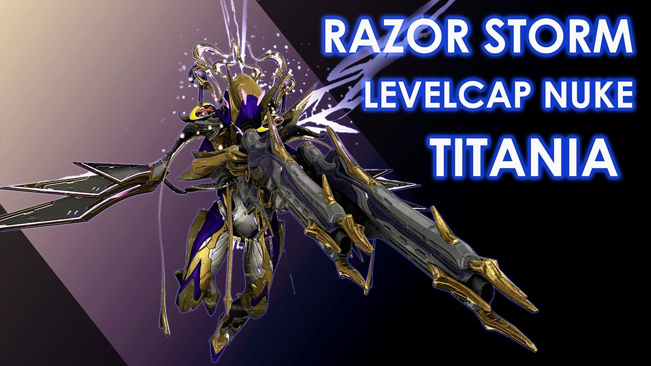 Razor Storm Titania | Dex Pixia Levelcap Influence Nuke - YouTube