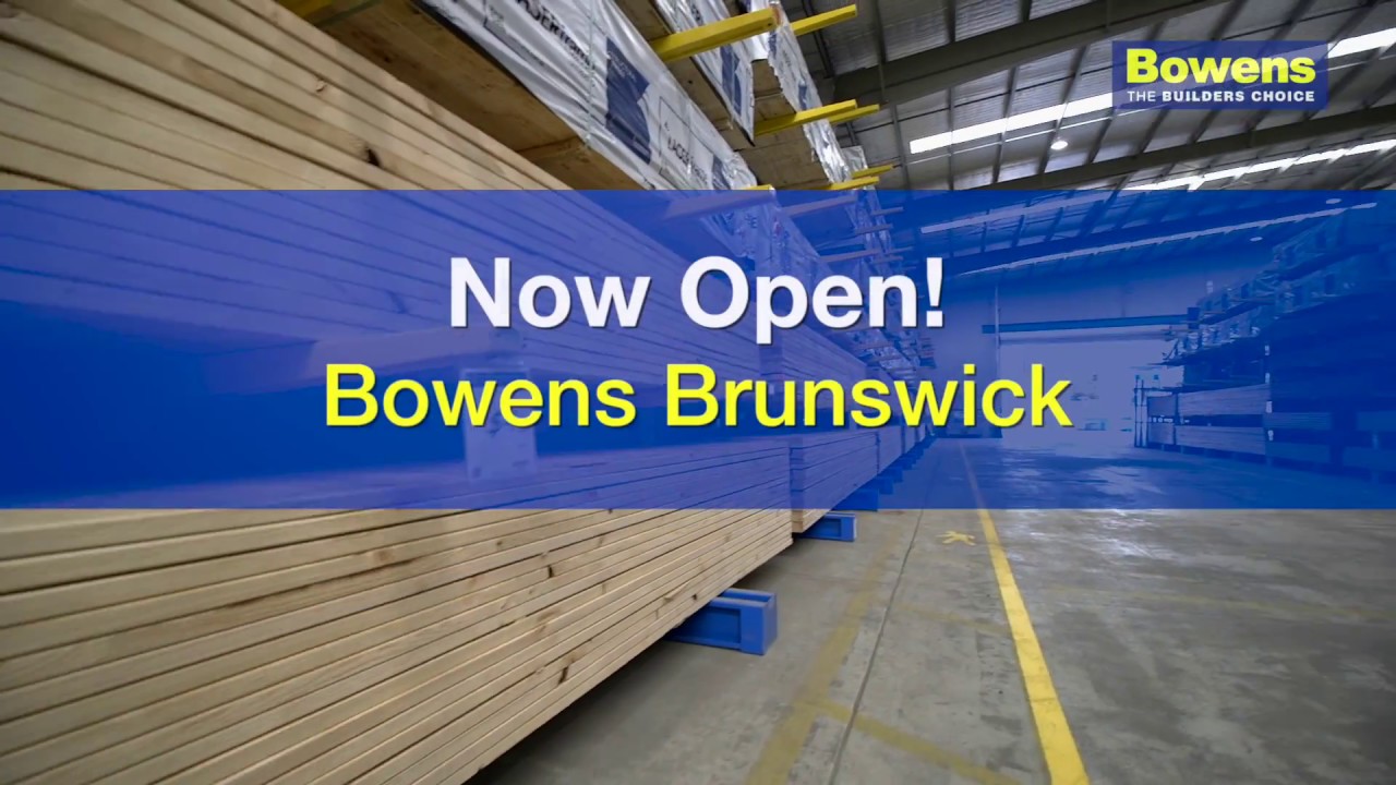 Bowens News | Bowens Brunswick is Now Open! - YouTube