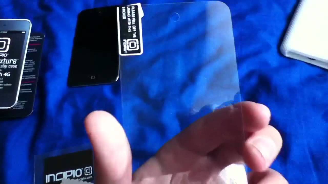 Incipio micro-texture case iPod touch 4g - YouTube