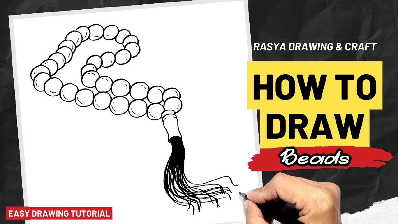 How to draw Beads - YouTube
