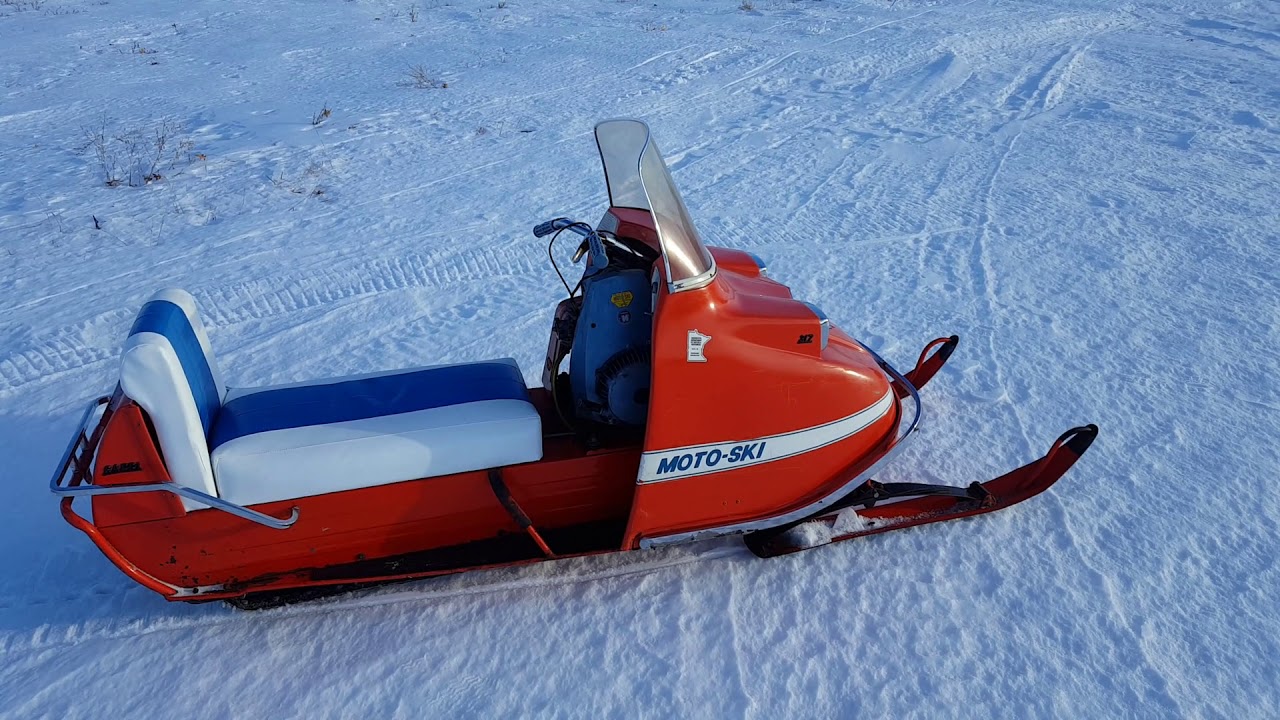 1970 Moto Ski Capri 300 - YouTube
