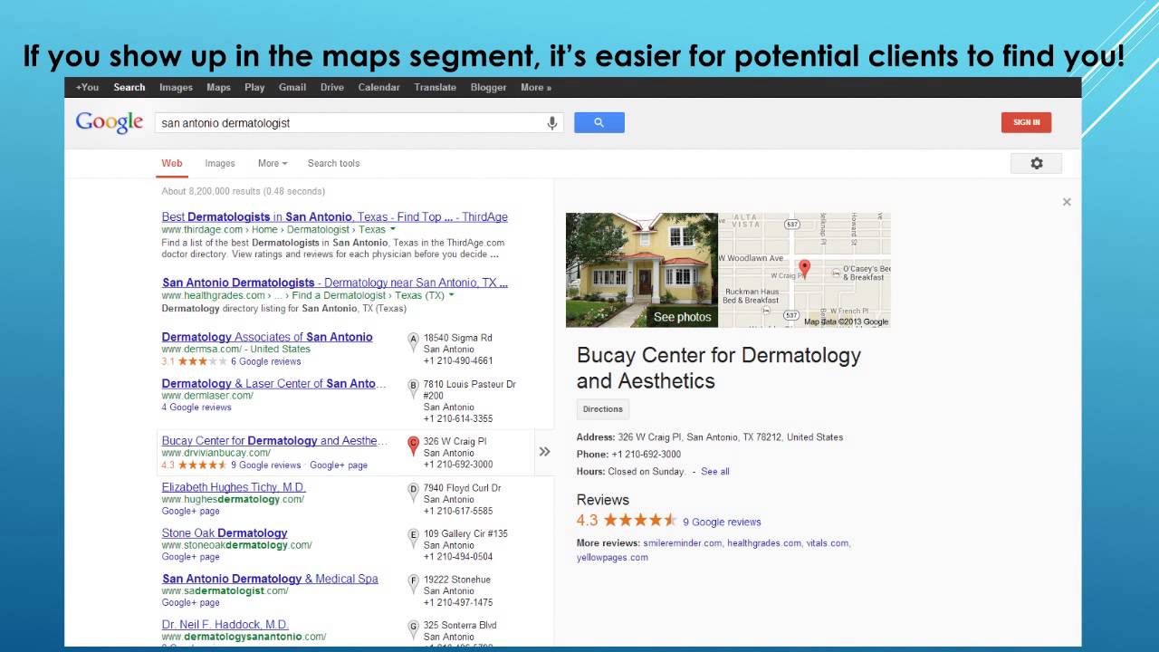 Google Maps Webinar Doctors - YouTube