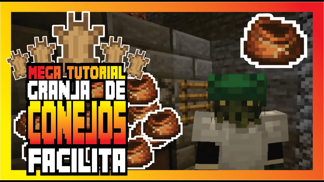 LA MEJOR GRANJA DE CONEJOS TUTORIAL PARA MINECRAFT 1.17 🐇🐇🐇🐇 - YouTube