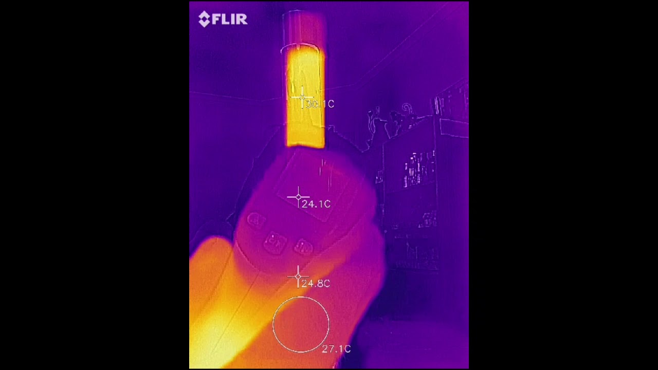Fun With FLIR: Time Lapse Of Cold Lava Lamp Warming Up.📹🌡😷☢⚡⚠️ - YouTube